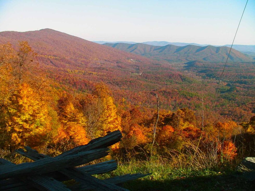 Great Motorcycle Routes in Virginia - Claw of the Dragon - Big Walker ...