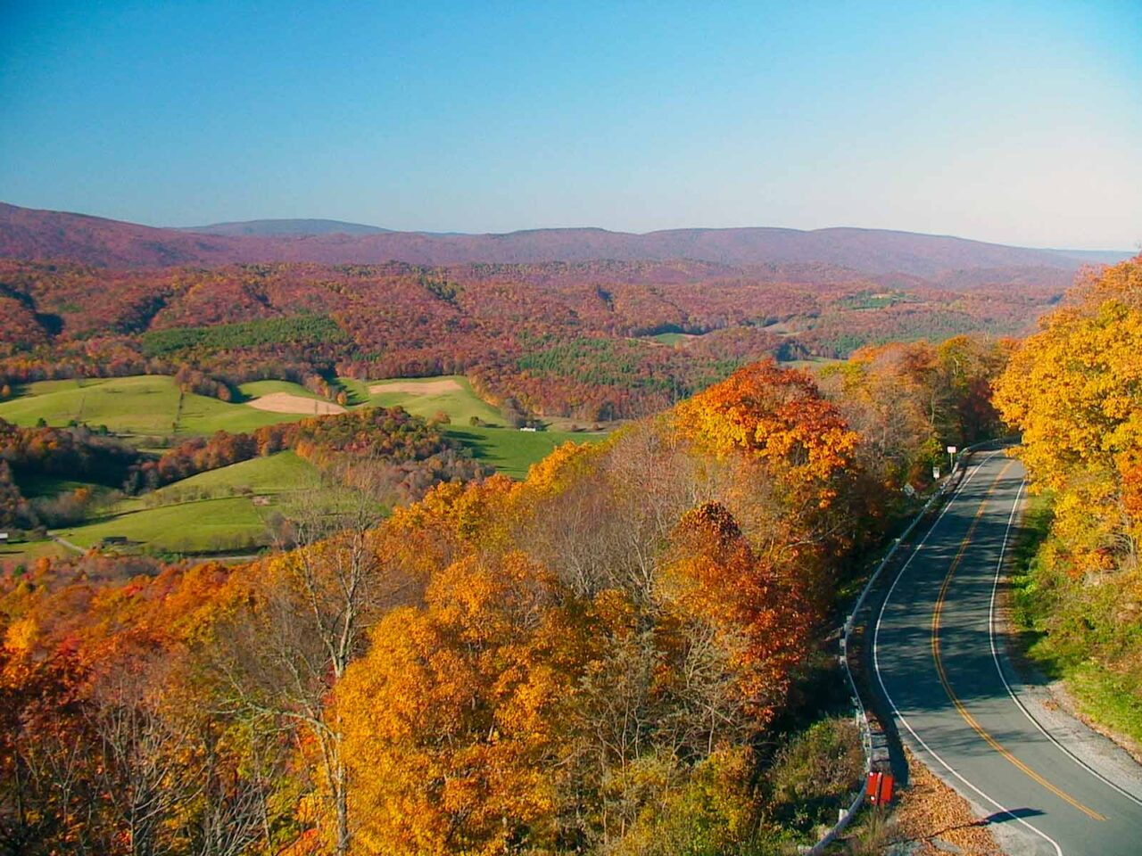 Great Motorcycle Routes in Virginia - Claw of the Dragon - Big Walker ...