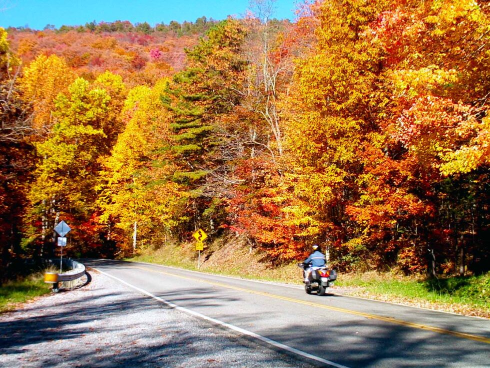 Great Motorcycle Routes in Virginia - Claw of the Dragon - Big Walker ...
